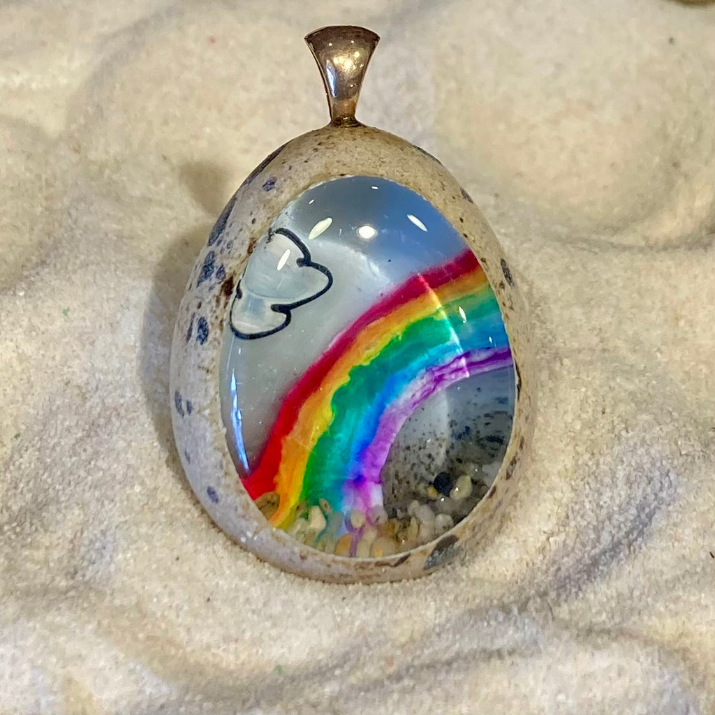 Rainbow Quail Egg Ornament – ArcadiaPTown