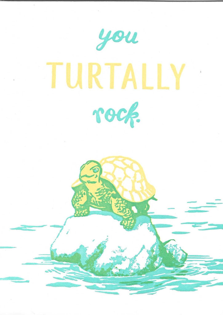 You Turtally Rock Thank You Card – ArcadiaPTown