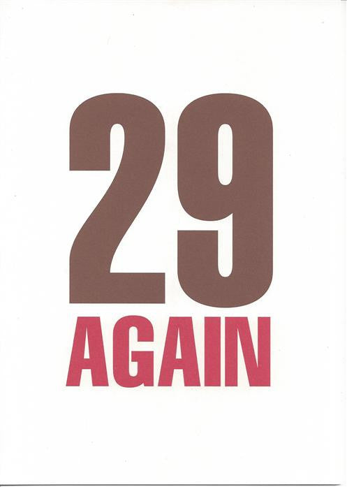 29 Again Birthday Card – ArcadiaPTown